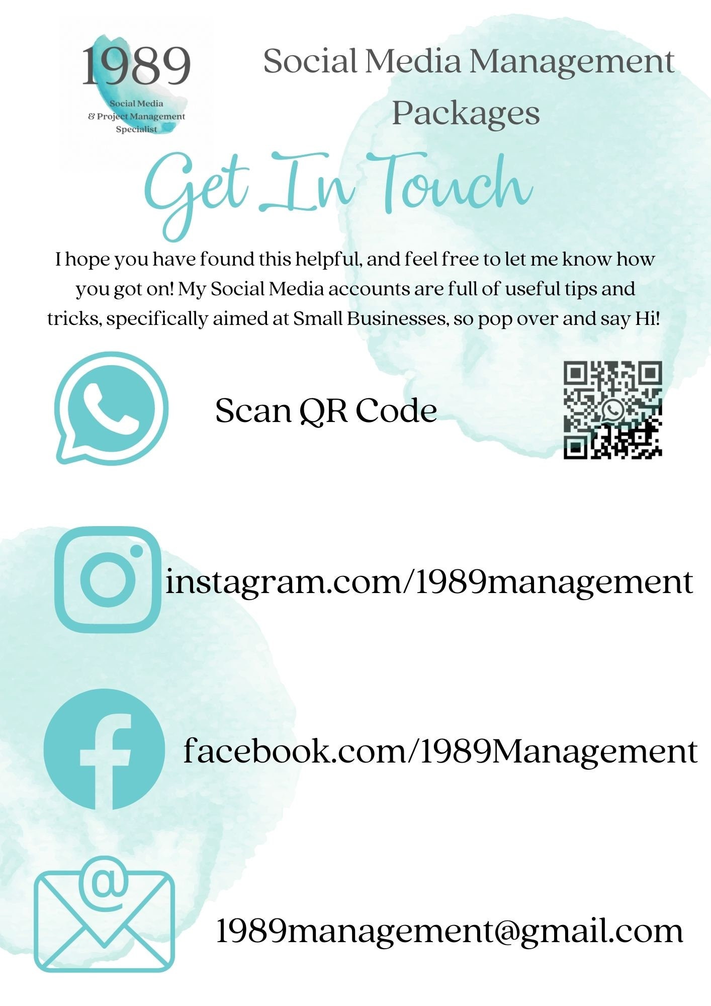 Social Media Printable Template, Finding Your Ideal Customer Work Book ...