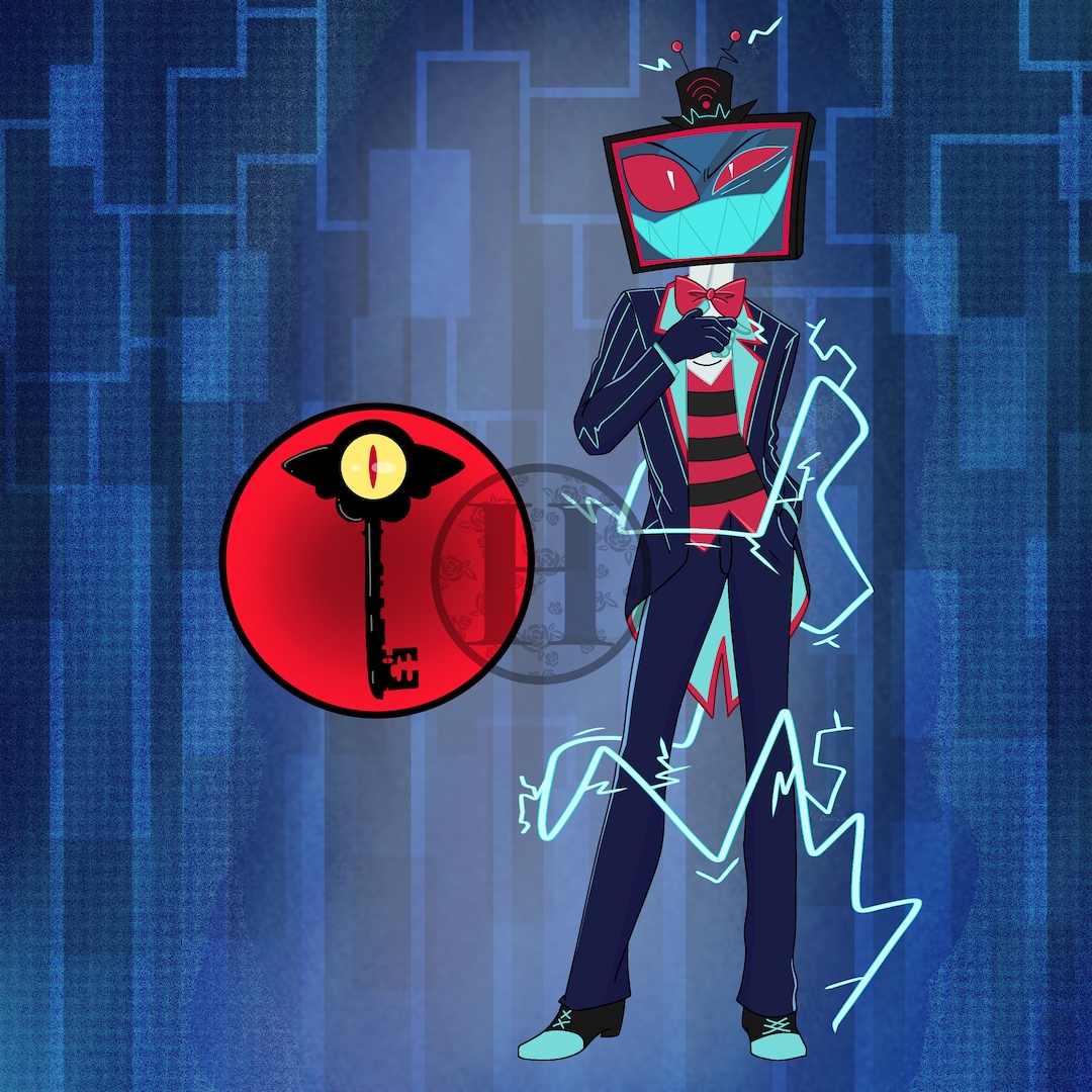 Hazbin Hotel Vox Standee - Etsy