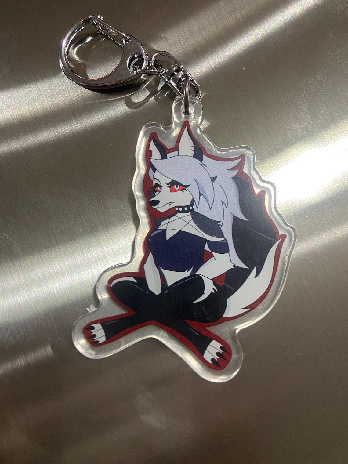 Helluva Boss Loona Keychain 2 - Etsy