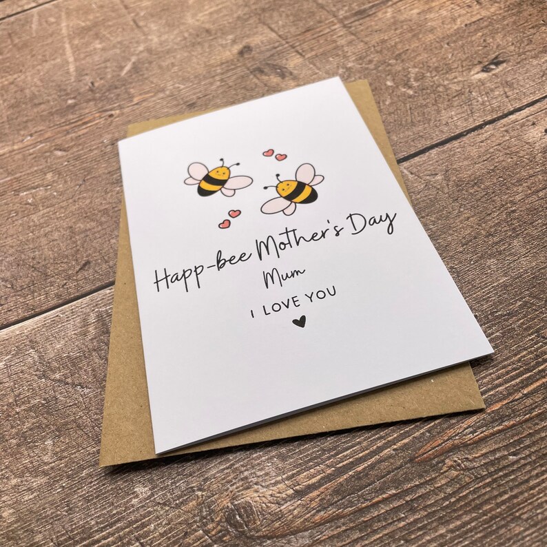 Mother's Day Card Happy Mother's Day Card Card for Mum Card for Mother ...