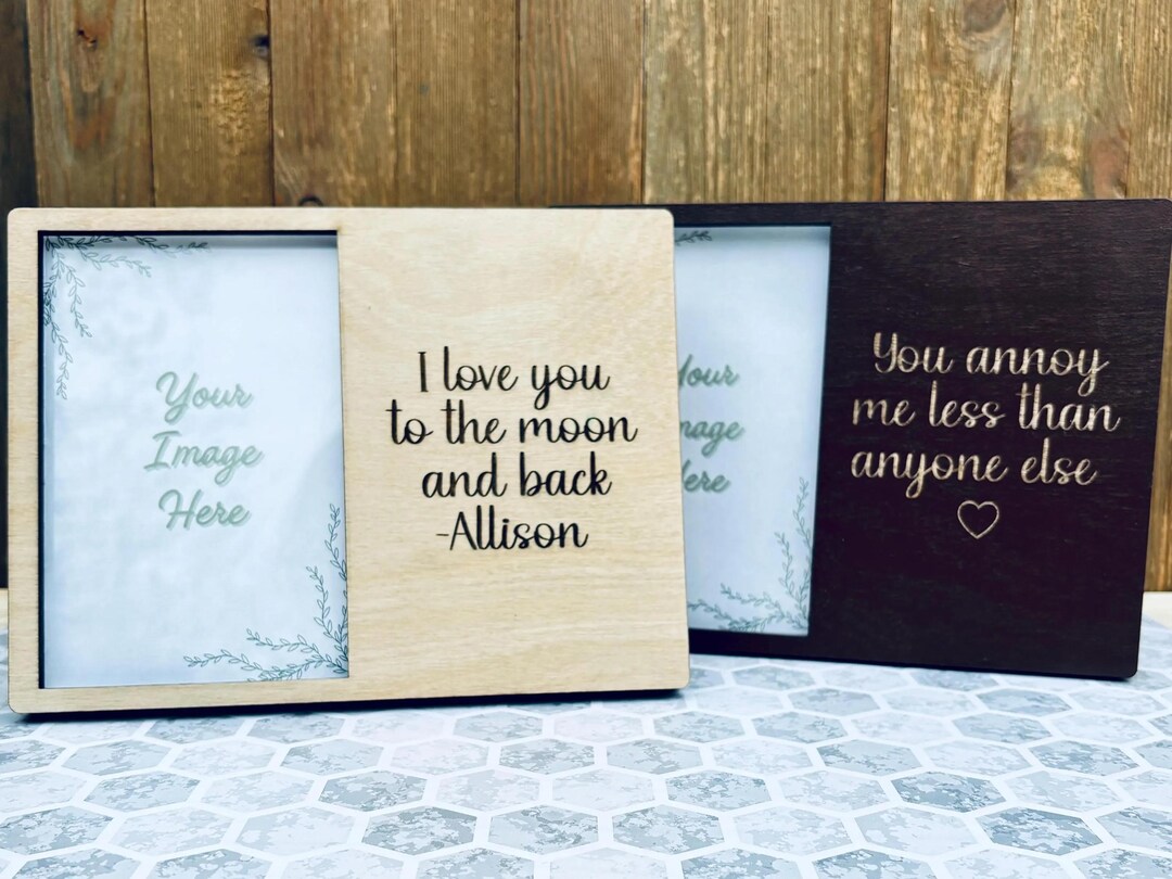 Personalized Picture Frame | Custom Photo Picture Frame | Home Decor ...