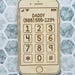 Learn Phone Numbers Pretend Play Custom Toy Phone | Montessori Phone ...