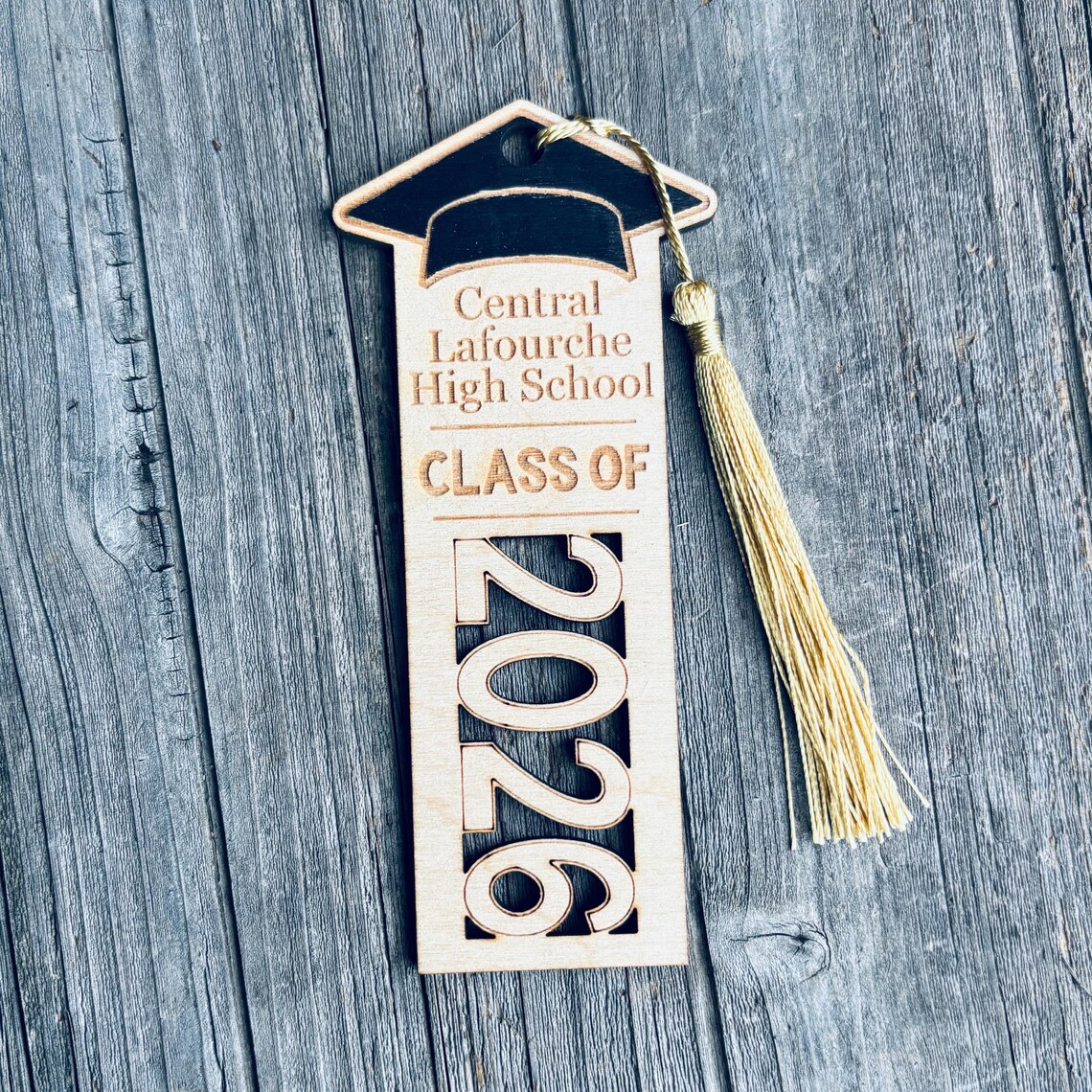Graduation Bookmark With Tassel | Class of 2026 | Class of Any Year ...