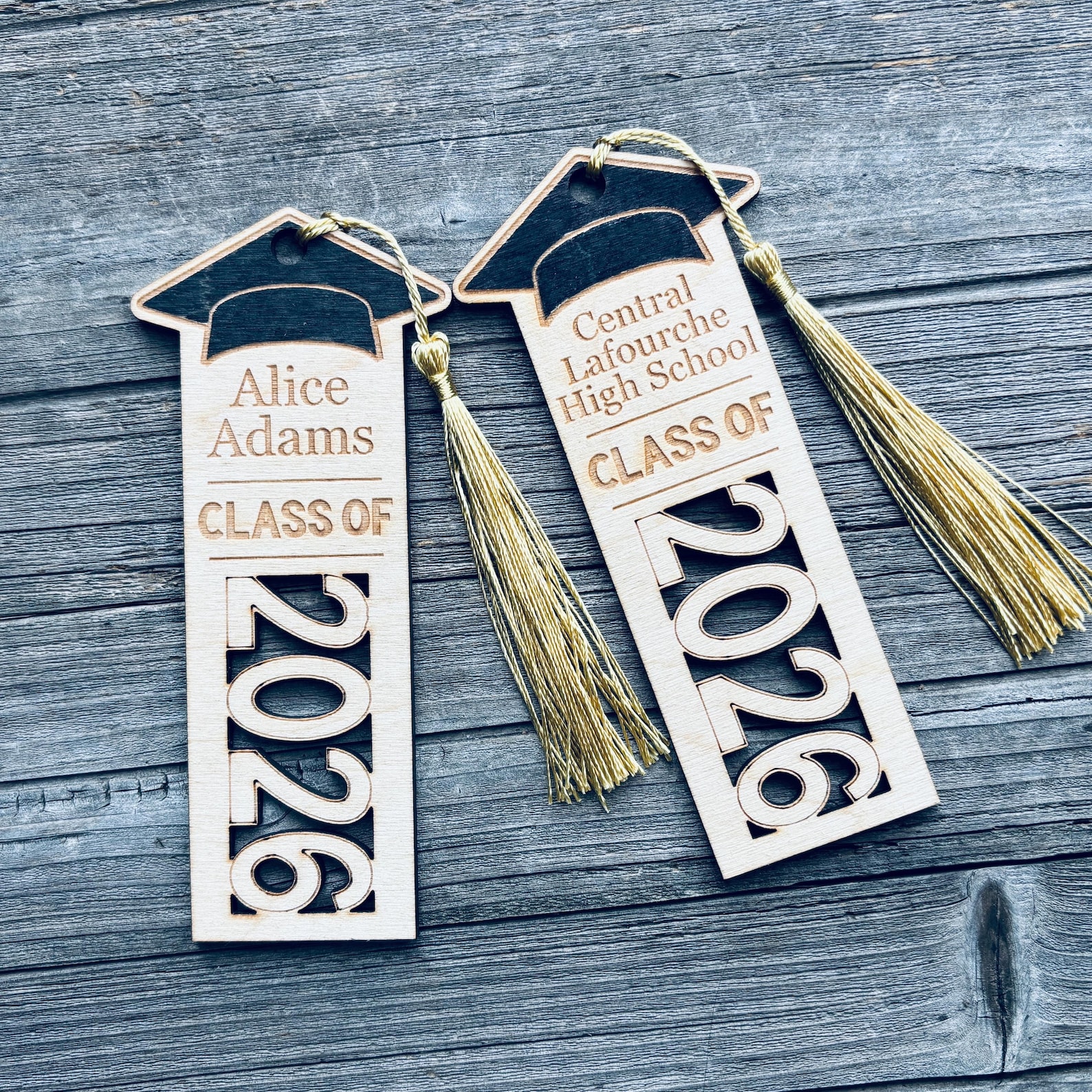Graduation Bookmark With Tassel | Class of 2026 | Class of Any Year ...