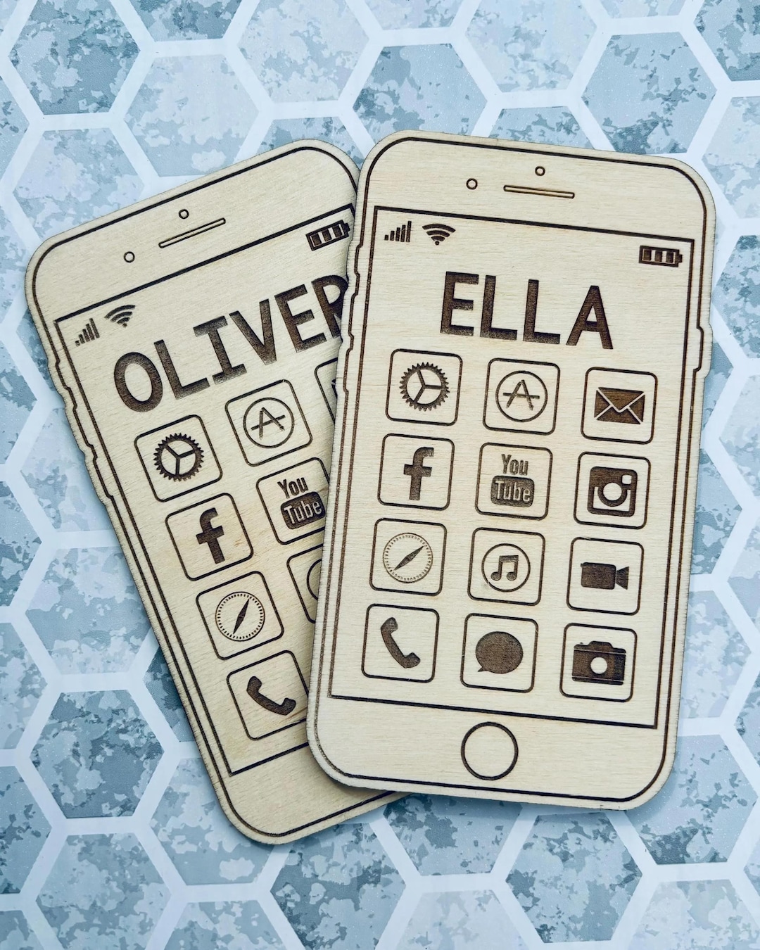 Pretend Play Custom Toy Phone | Montessori Phone for Kids | Play Phone ...