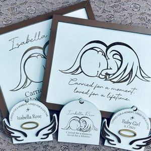 Personalized in Memory Infant Loss Sign With Custom Wording | Angel ...