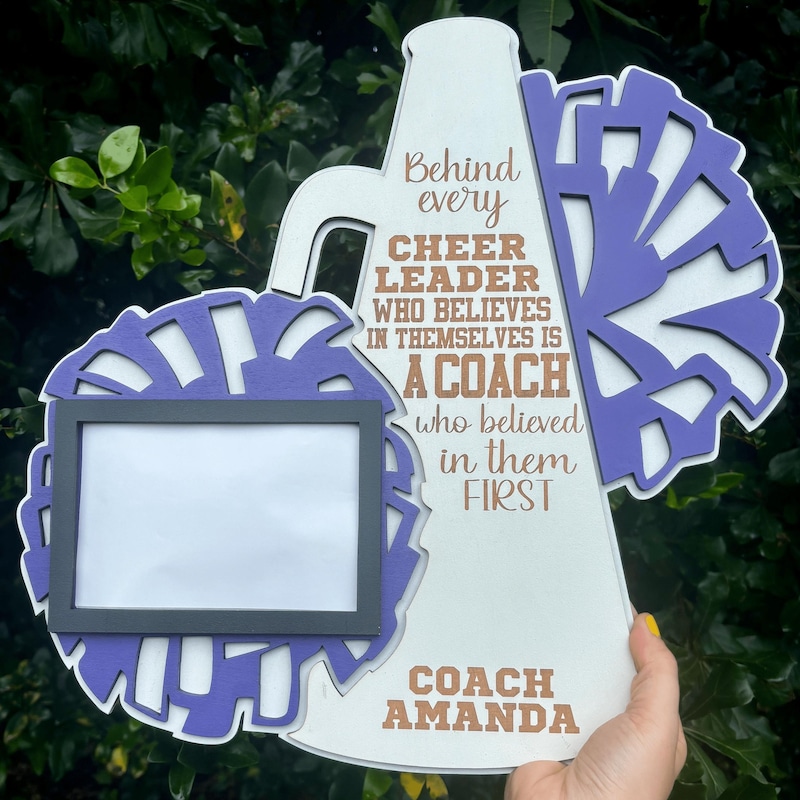 Cheer Personalized Frames - Etsy