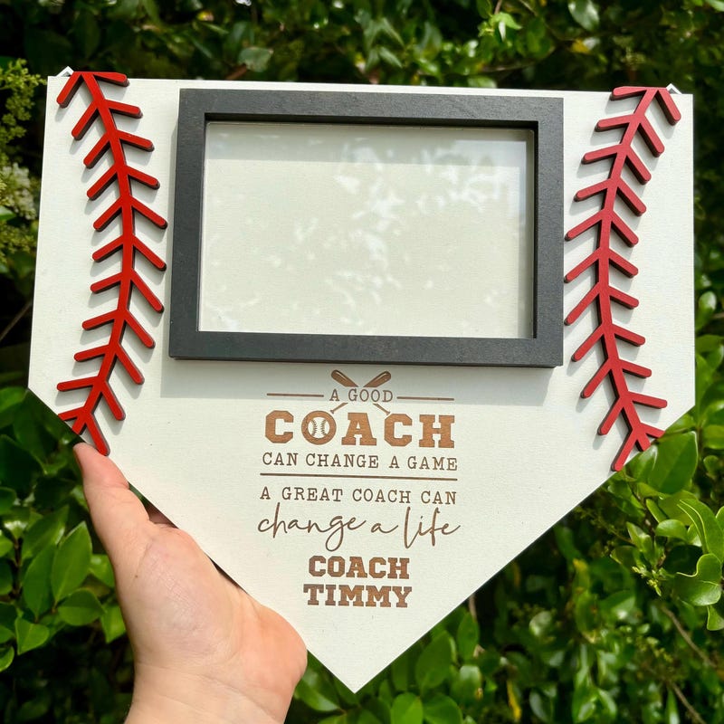 Baseball Coach Frame - Etsy