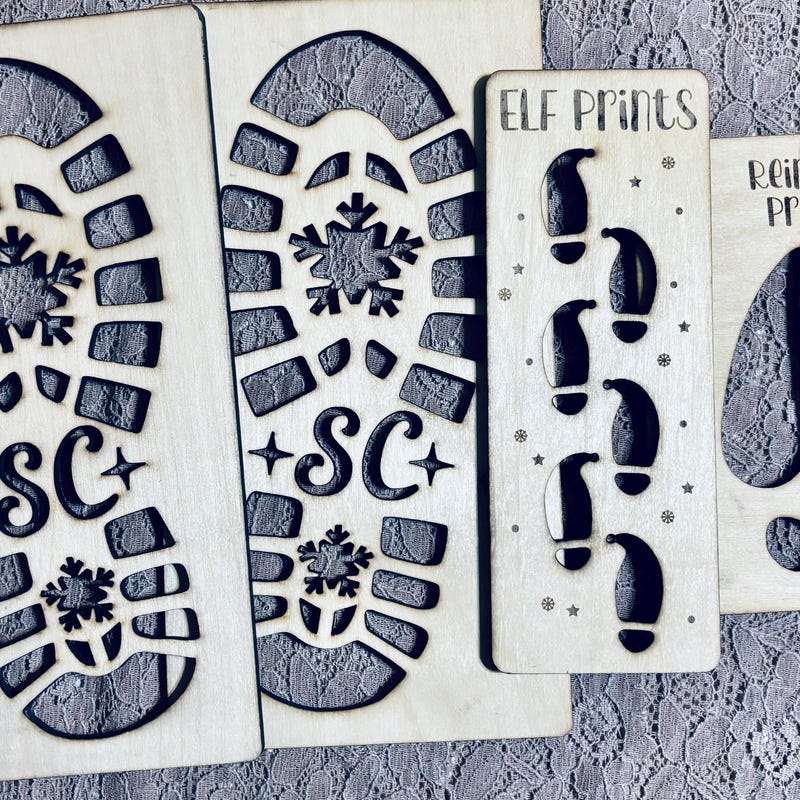 Elf Footprints - Etsy