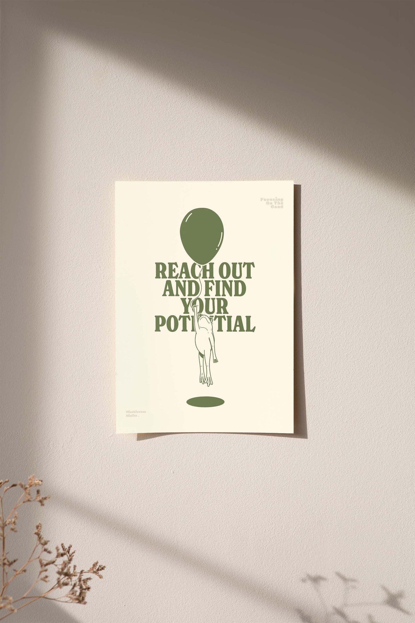 Retro Motivational Poster, Retro Mental Heath Print, Trust the Universe ...