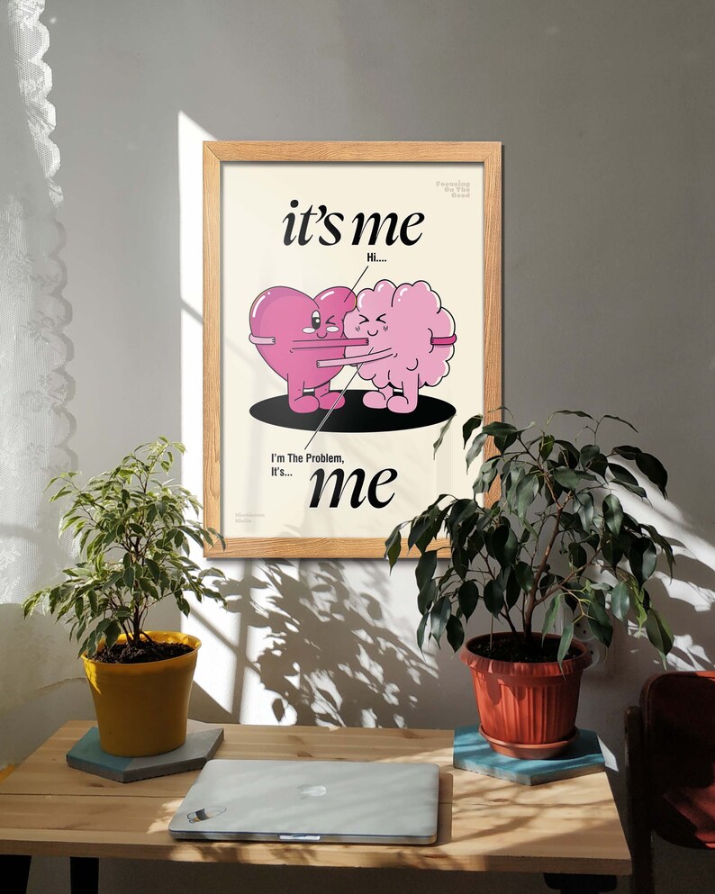 It's Me I'm the Problem It's Me Poster, Taylor Swift Print, Retro Self ...