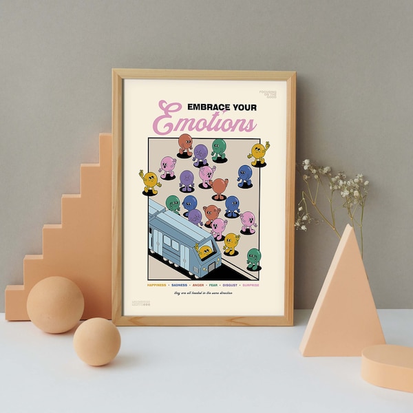 Emotions Poster - Etsy