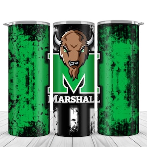 20oz Sublimation Marshal Tumbler Design, Skinny Straight Tumblers ...