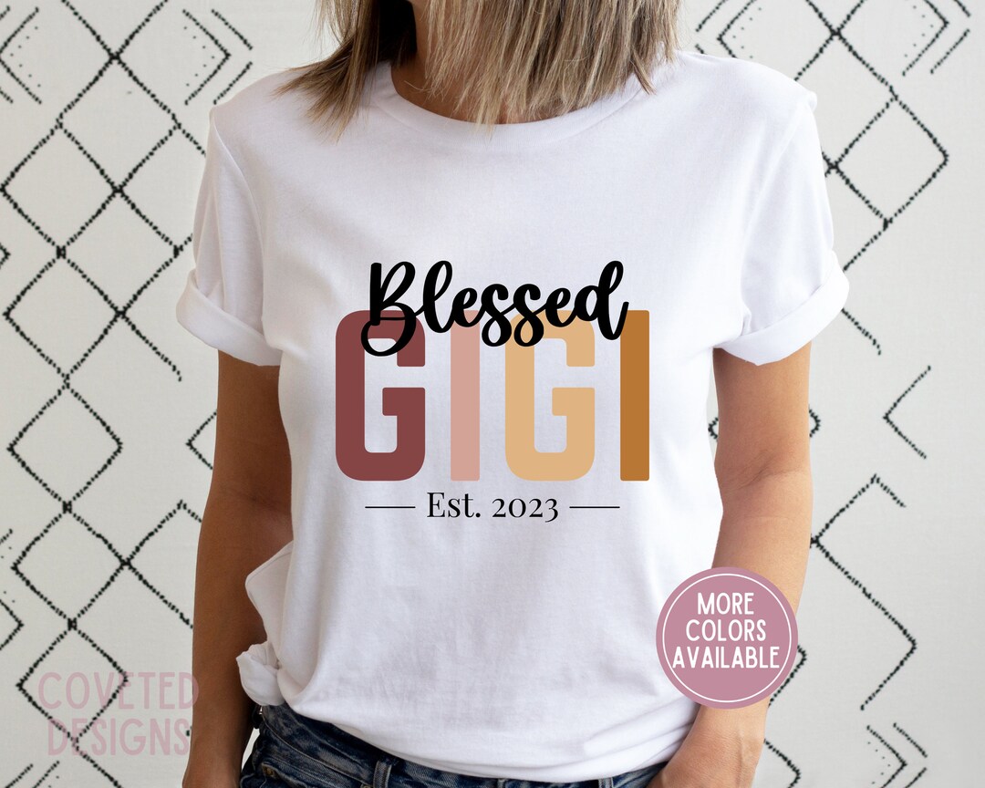 Custom Gigi Shirt, Gigi Tshirt,personalized Gigi T Shirt, Customized ...