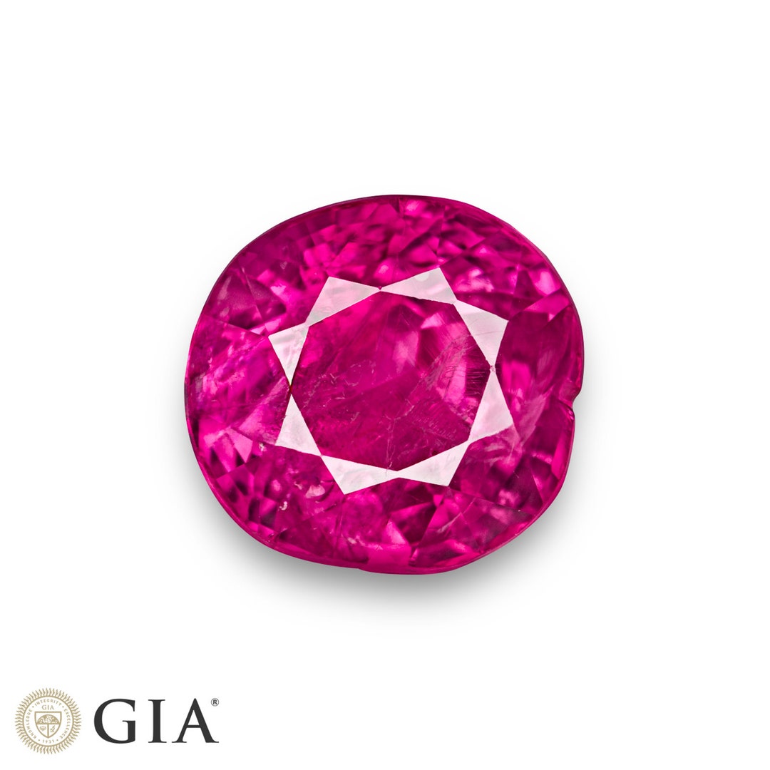 2.07 Ct. Ruby - Mined in Burma - Certified by GIA & IGI - Freeform, 7. ...