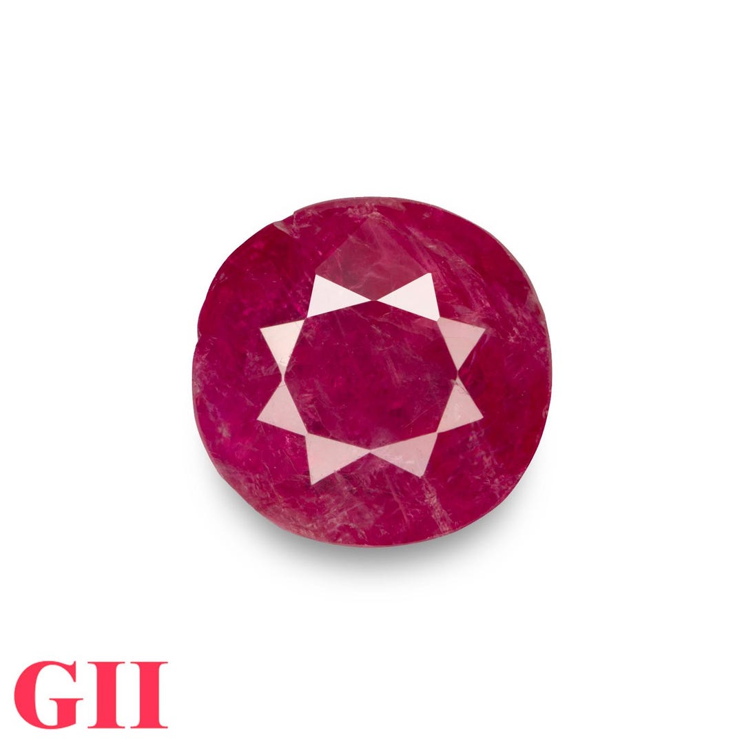 3.04 Ct. Ruby - Mined in Burma - Certified by GII - Cushion, 9.08 X 8. ...