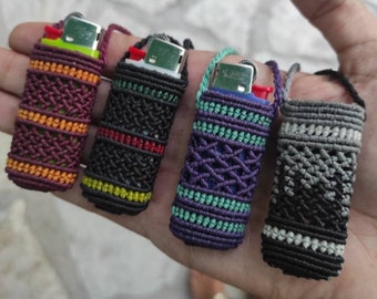 Macrame Lighter Case - Etsy