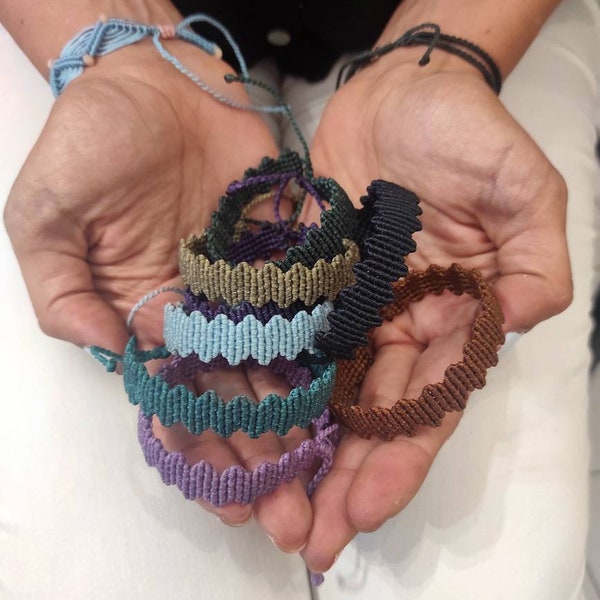 Zig Zag Bracelet - Etsy