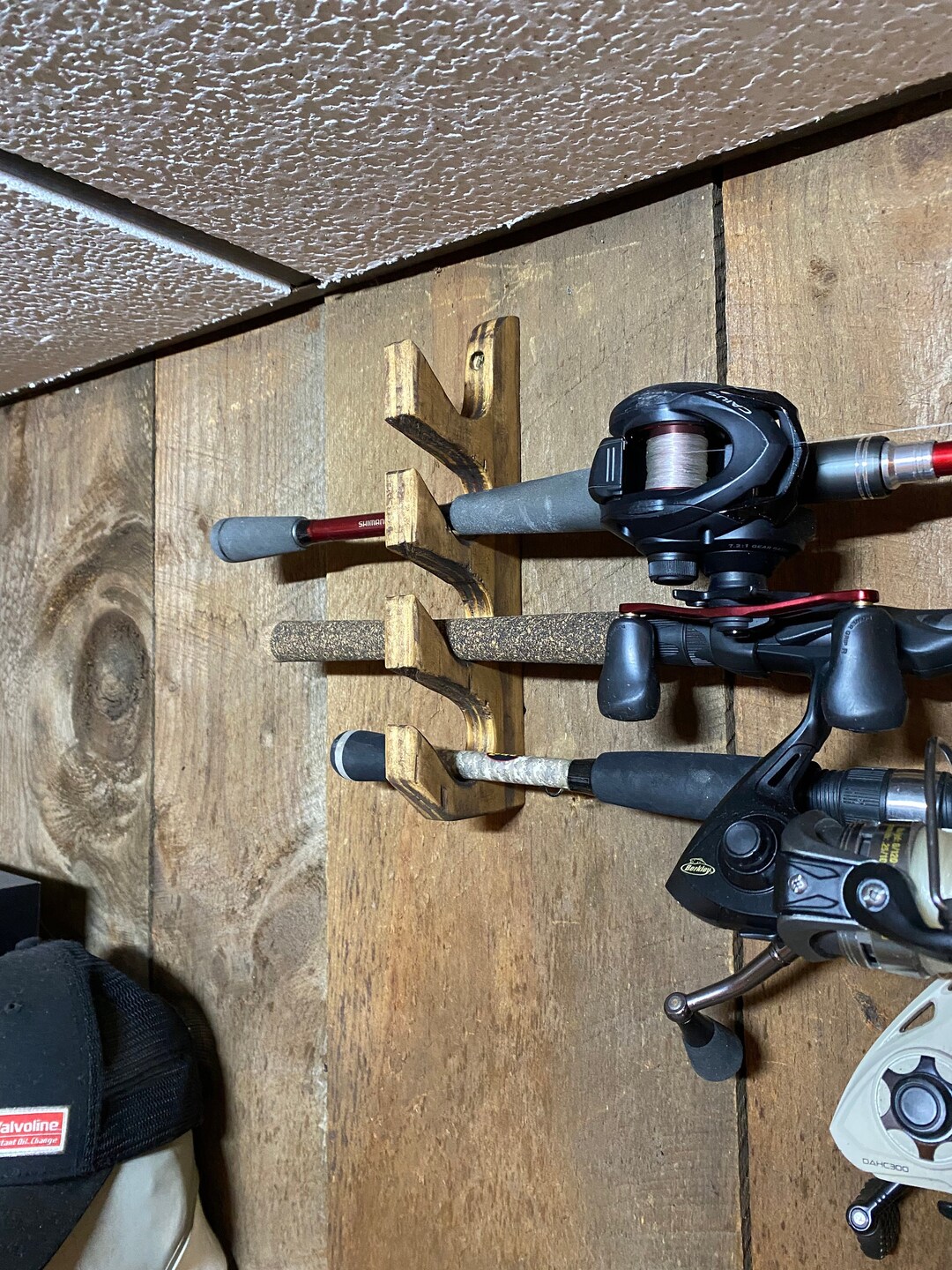 Custom Oak Rod Holders - Etsy