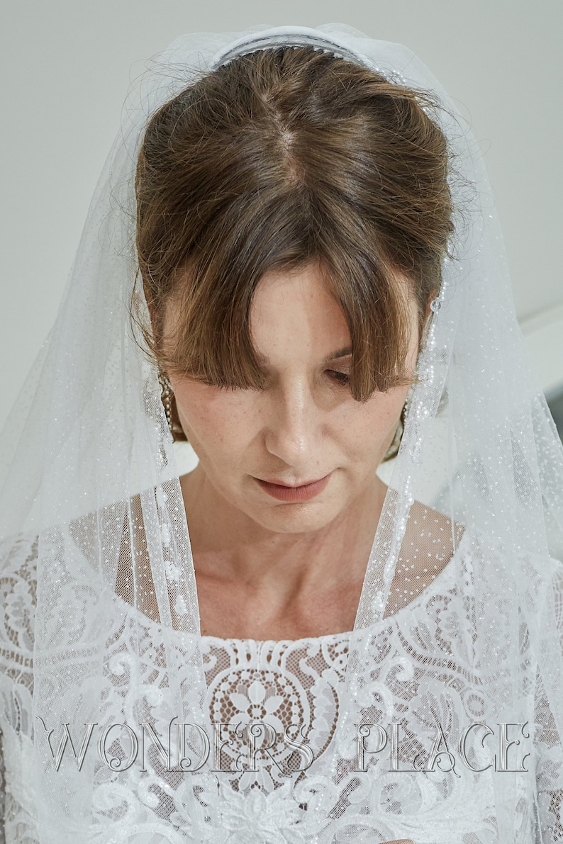 Sparkle Wedding Veil: Vintage-inspired Glam Bridal Veil - Etsy