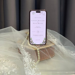 Wedding Invitation, Electronic Invitation, Digital Template, Instant ...