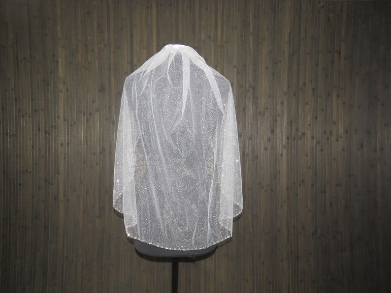 Shiny Veil Glitter Veil Sequined Veil Bright Veil Diamond - Etsy