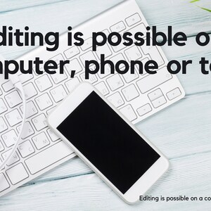 Wedding Invitation, Electronic Invitation, Digital Template, Instant ...