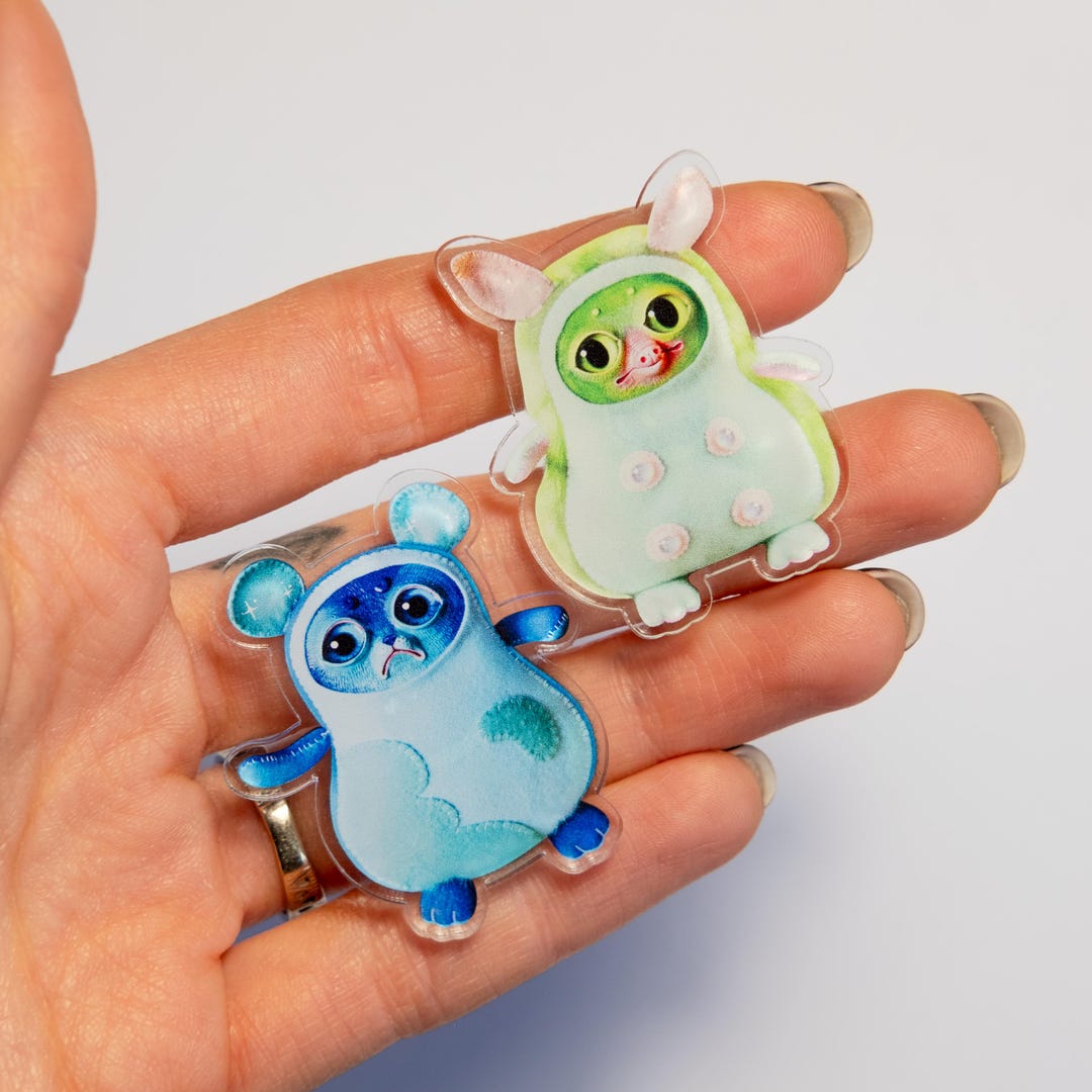 Cute Pins of Plushie Designs - Etsy