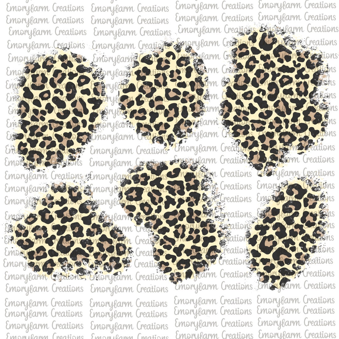 Distressed Leopard Print| Sublimation Png Download | Digital Design - Etsy