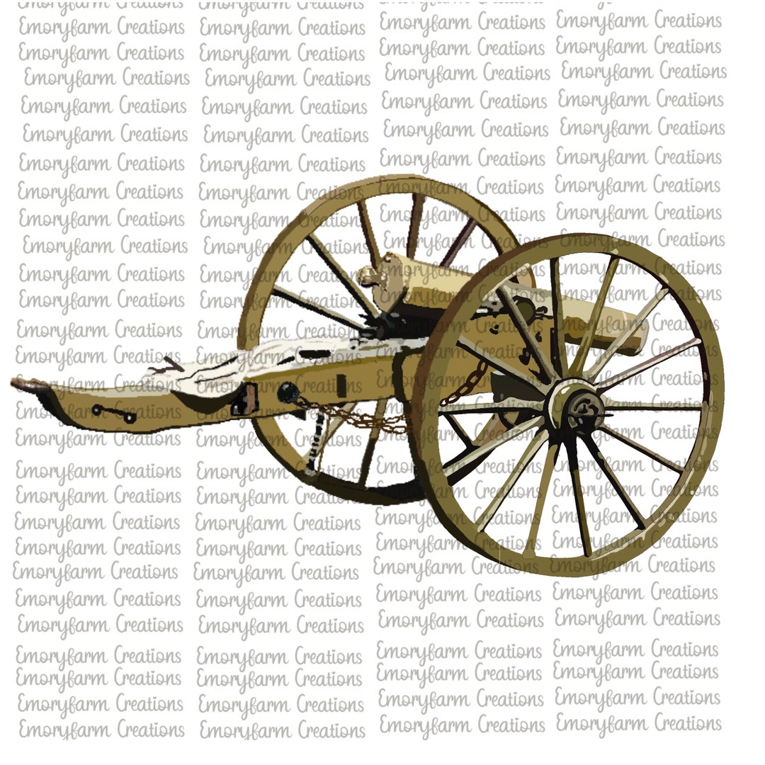 Cannon PNG Civil War cannon gun Digital design instant download - Etsy ...