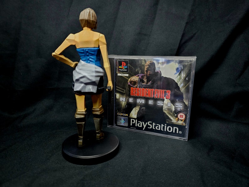 Resident Evil 3 Nemesis Jill Valentine Low Poly Series - Etsy