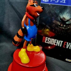 Mr Raccoon Resident Evil 2 Full Size Mascot 6" Tall - Etsy