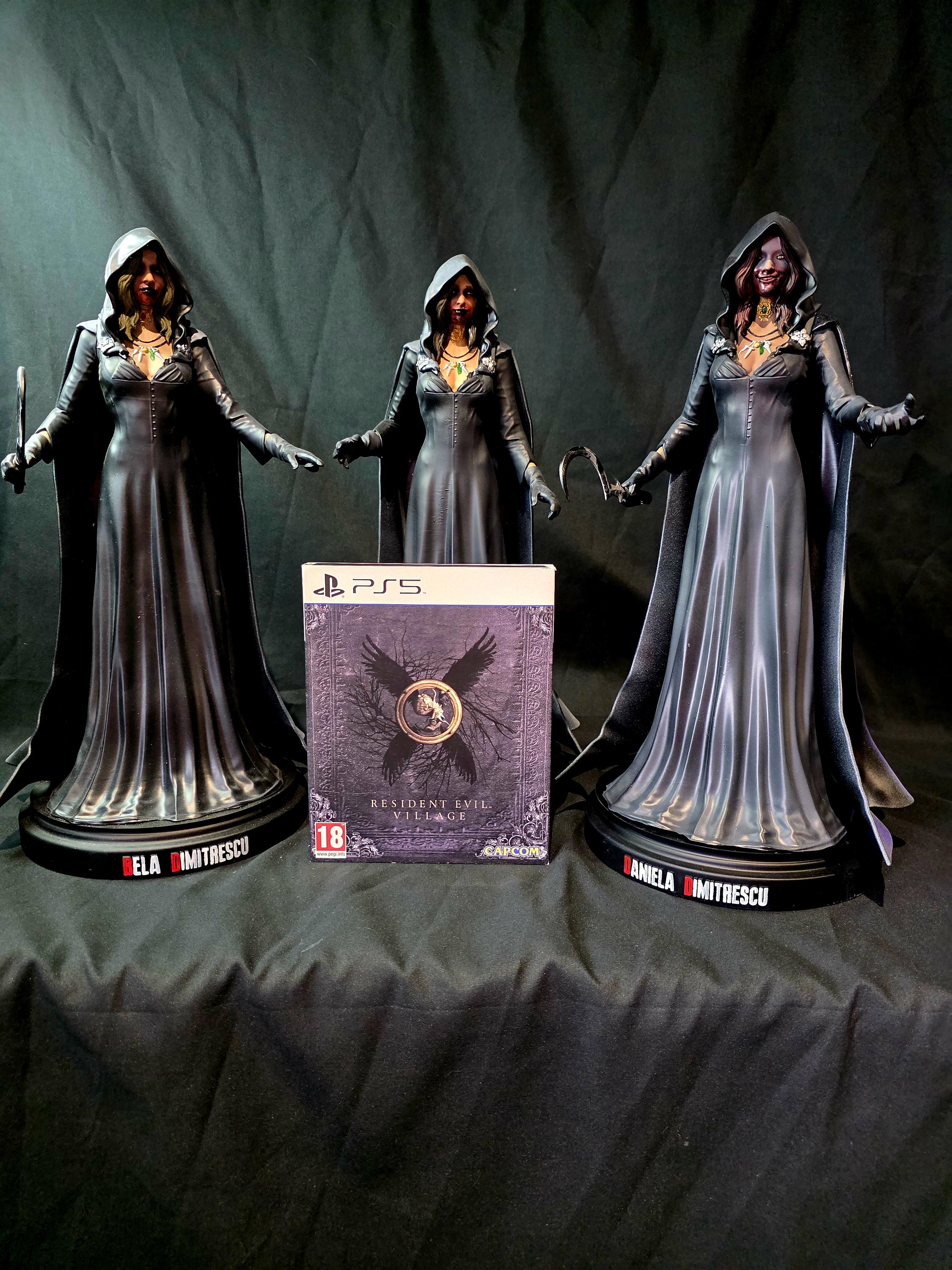 Resident Evil Village Dimitrescu Sisters 1/6 Statues - Etsy Australia