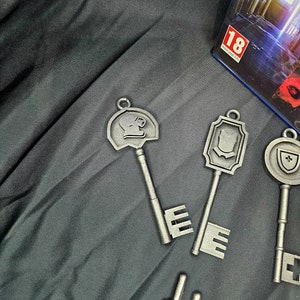 Resident Evil Mansion Keys (2002) (set of 5) 1:1 Prop Replica - Etsy