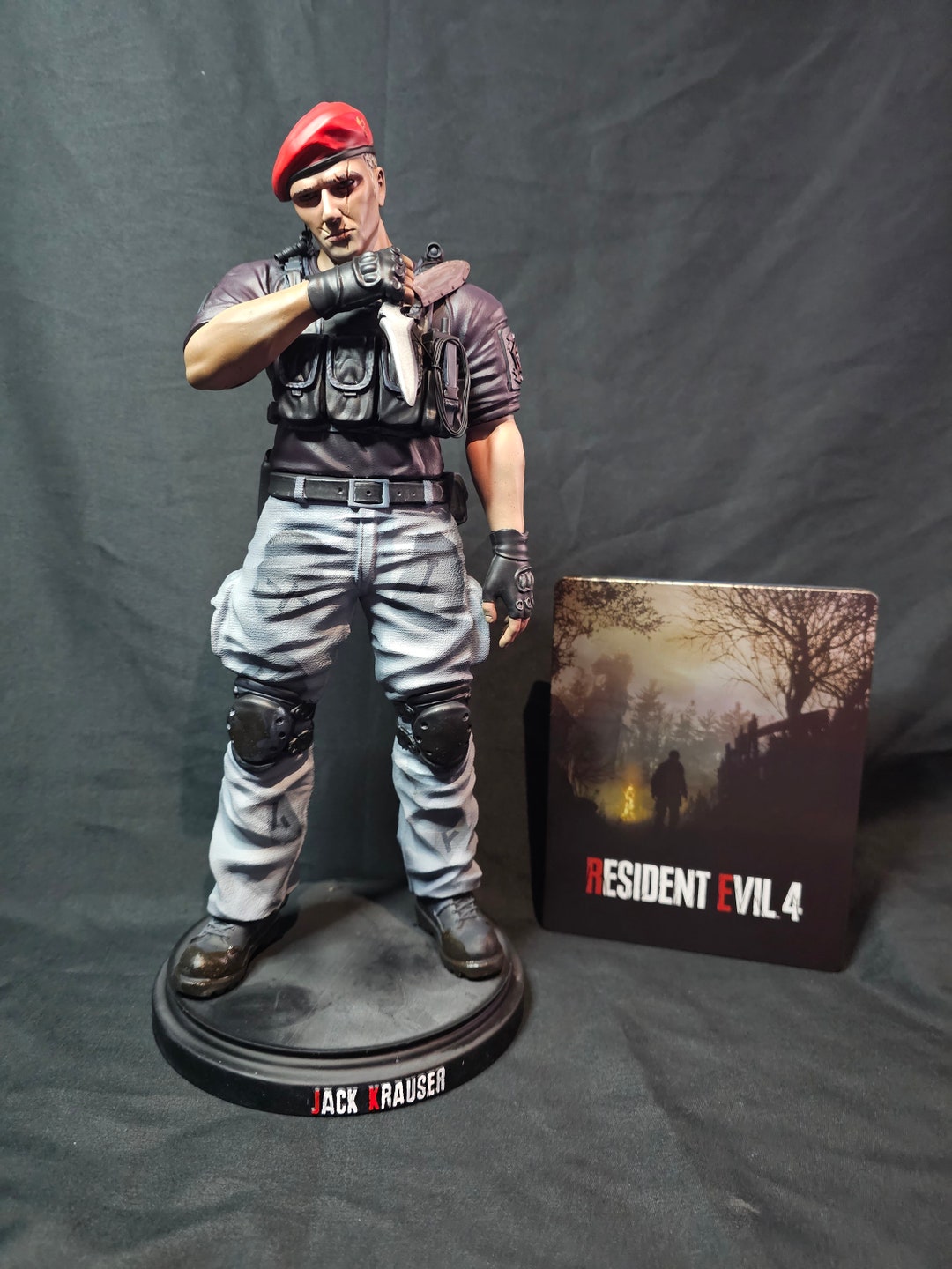 Resident Evil 4 Remake Jack Krauser 1/6 Statue V2 - Etsy UK