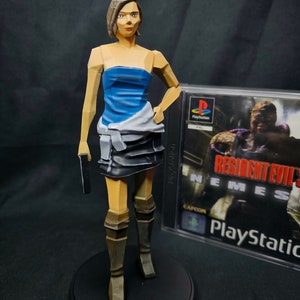 Resident Evil 3 Nemesis Jill Valentine Low Poly Series - Etsy