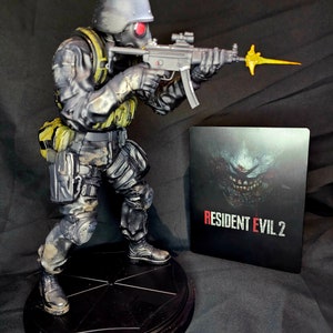Hunk Resident Evil 2 1/6 Figure With Removable Muzzle Flash - Etsy