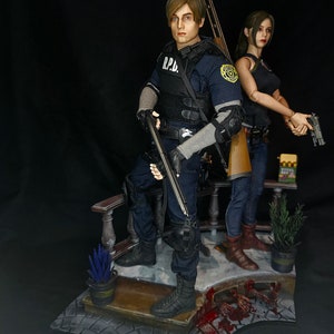 Resident Evil 2 RPD 1/6 Premium Diorama/base - Etsy