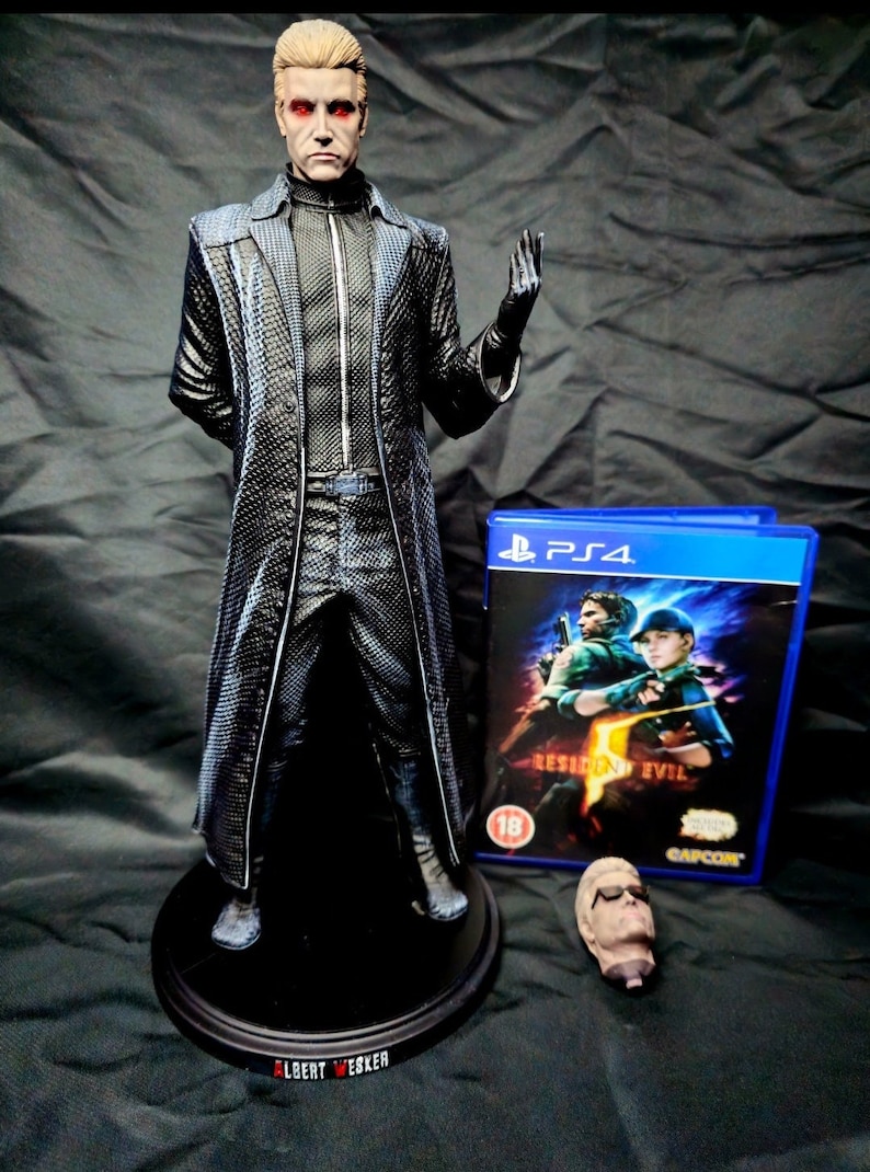 1/6 Resident Evil 5 Albert Wesker With Interchangeable Heads - Etsy UK