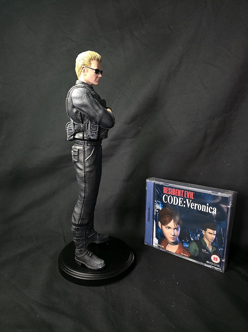16 Albert Wesker Code Veronica Statue Etsy 0023
