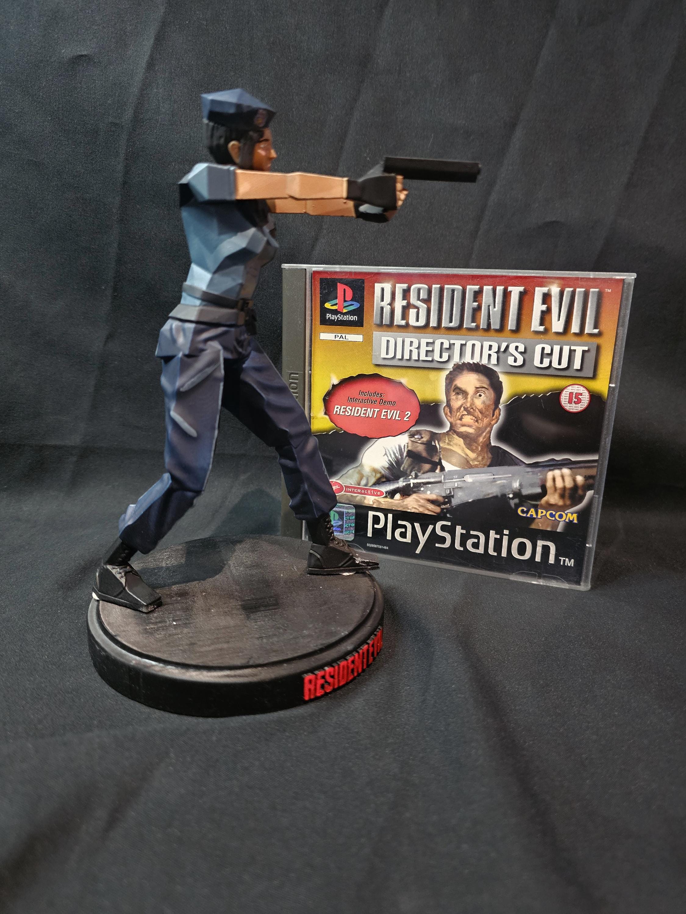 Resident Evil Jill Valentine Low Poly Series - Etsy