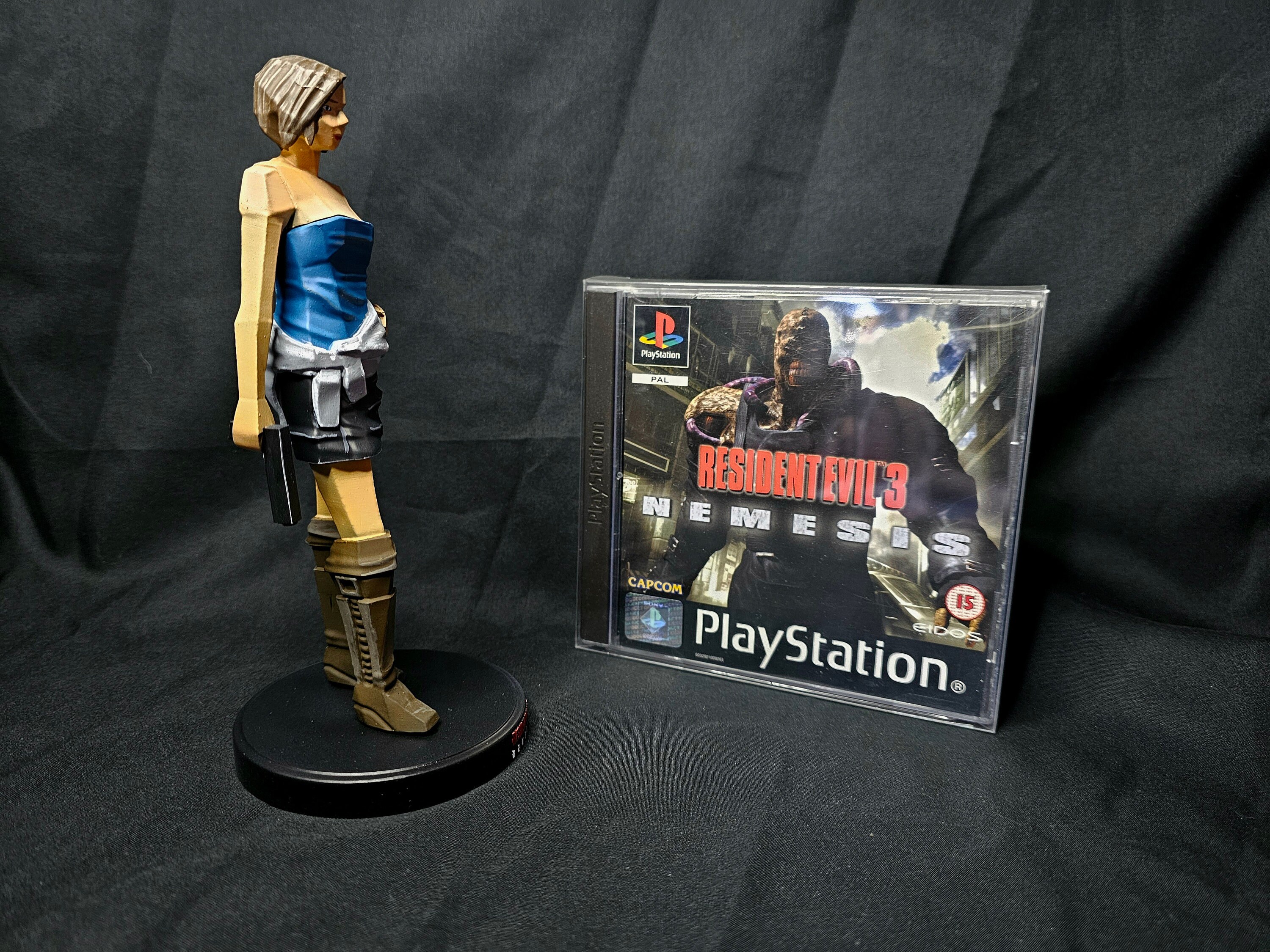 Resident Evil 3 Nemesis Jill Valentine Low Poly Series - Etsy