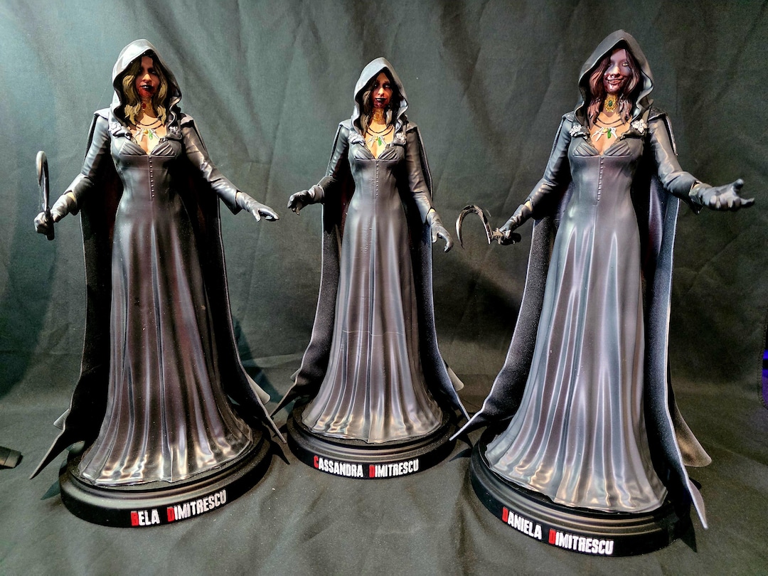 Resident Evil Village Dimitrescu Sisters 1/6 Statues - Etsy