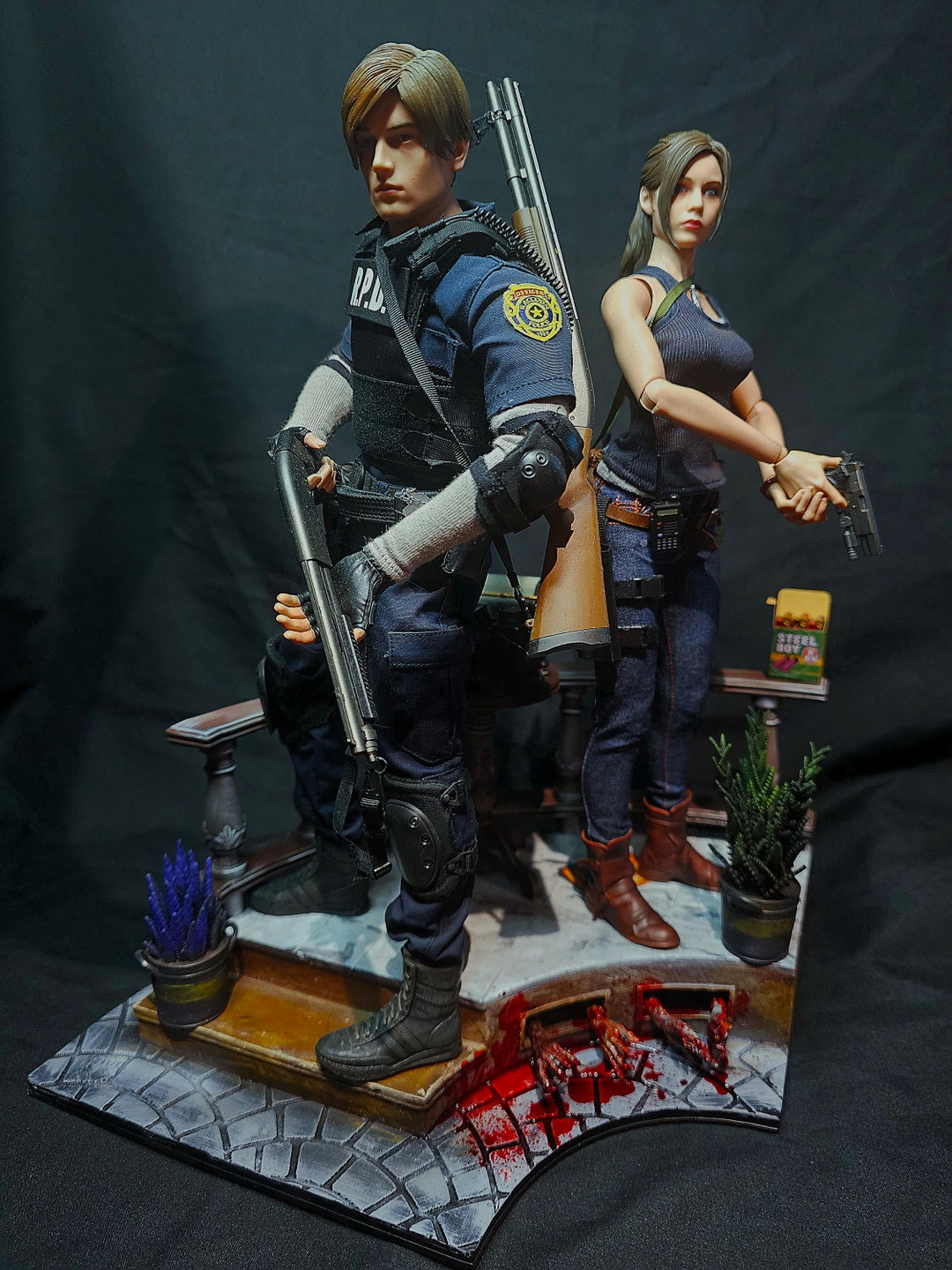 Resident Evil 2 RPD 1/6 Premium Diorama/base - Etsy