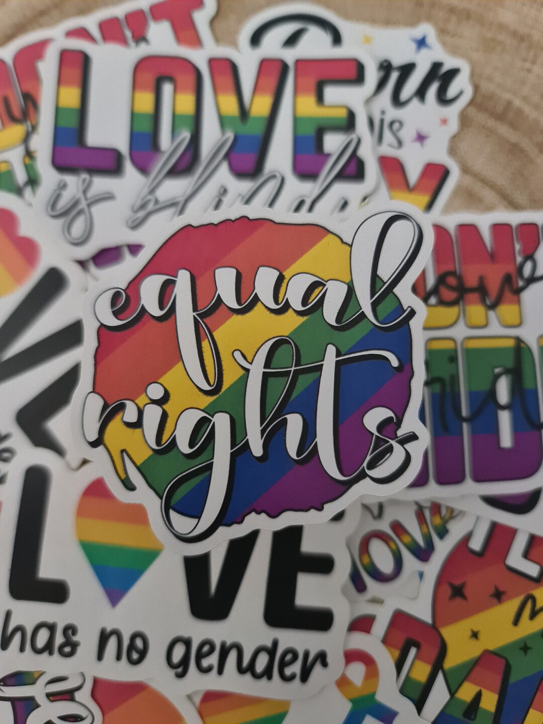 Pride Stickers, LGBTQ+, Stickers, Pride Months, Equality, Love - Etsy