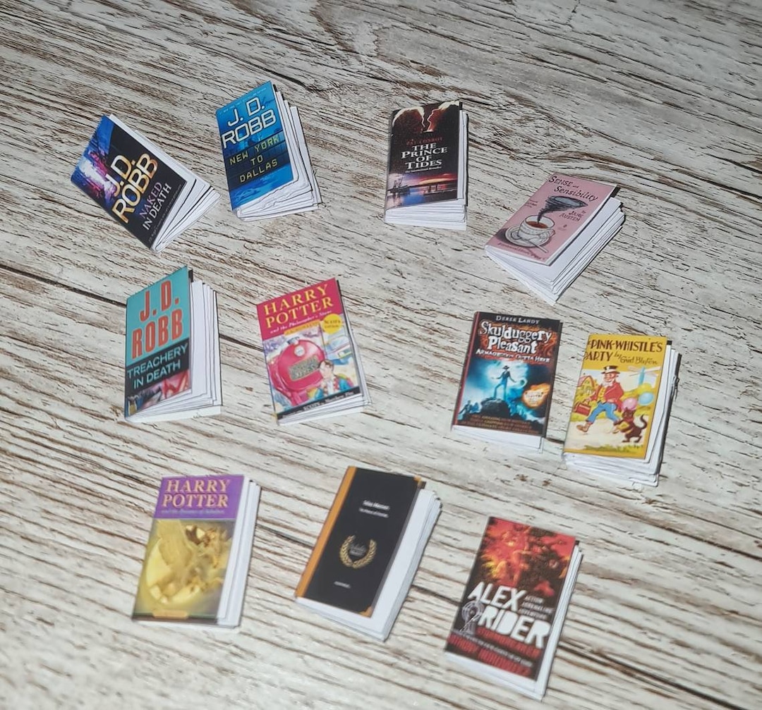 Mini Books, Miniature Books, TBR, Small Books, Booktok - Etsy UK