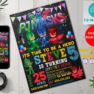 Pj Masks - Etsy