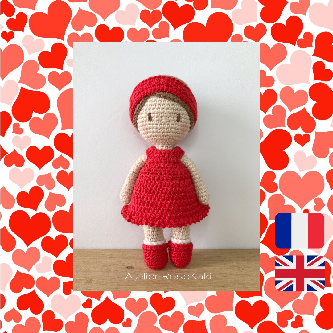 Georgette Doll Amigurumi Crochet PDF Pattern Available in French and ...