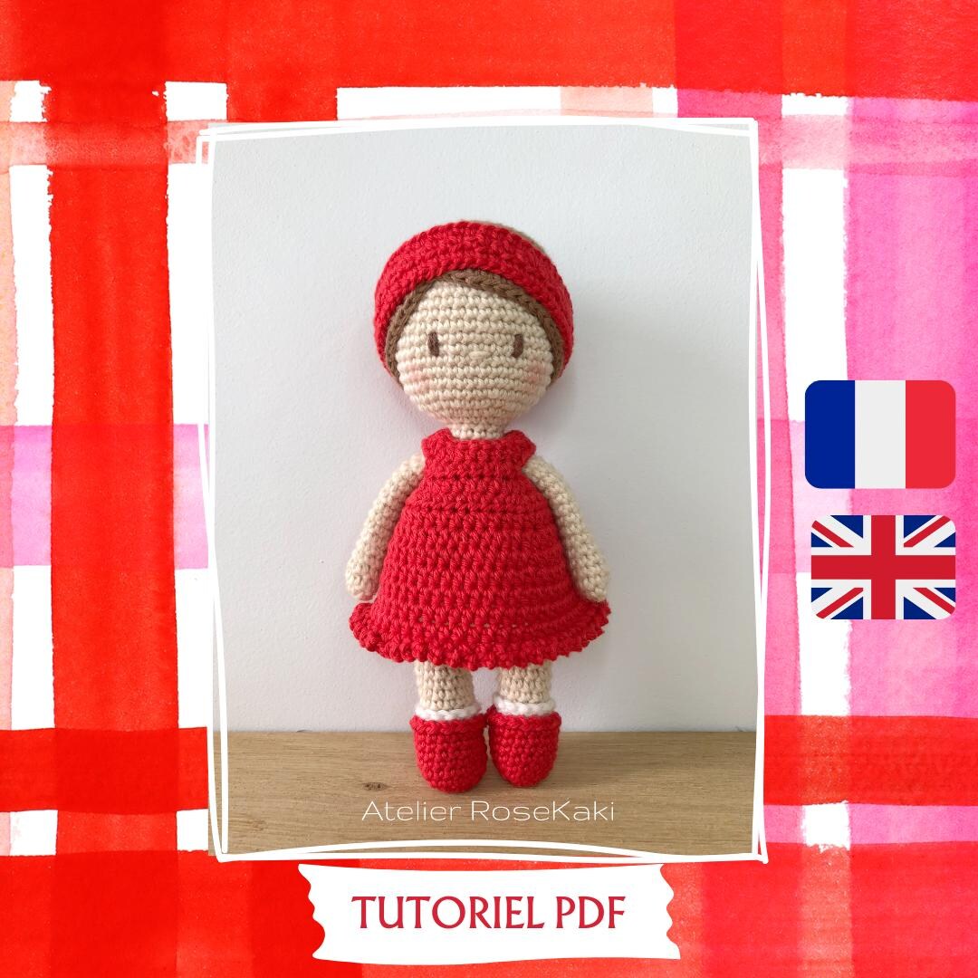 Georgette Doll - Amigurumi Crochet - PDF Pattern Available in French ...