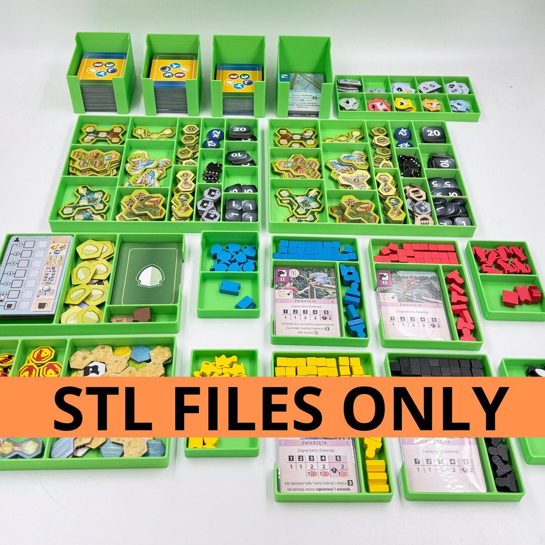 STL Files for Ark Nova + Marine Worlds Expansion Insert - Etsy